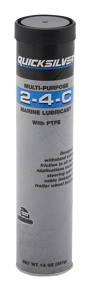 Quicksilver 2.4.C Marine Lubricant Grease Gun Refill | Bass Pro Shops